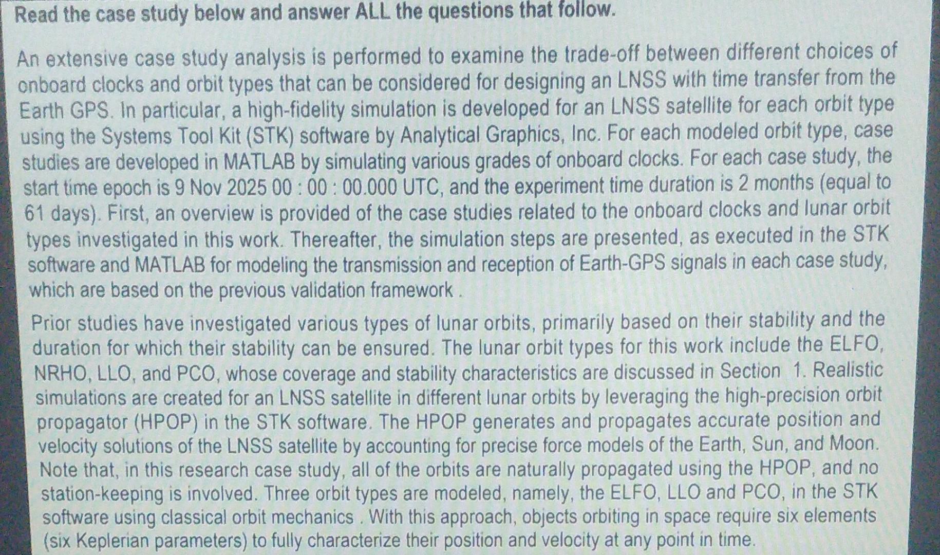Solved An extensive case study analysis is performed to | Chegg.com