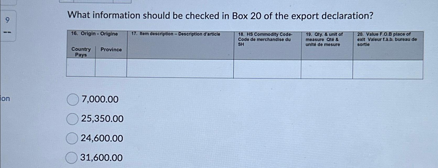 Solved What information should be checked in Box 20 ﻿of the | Chegg.com