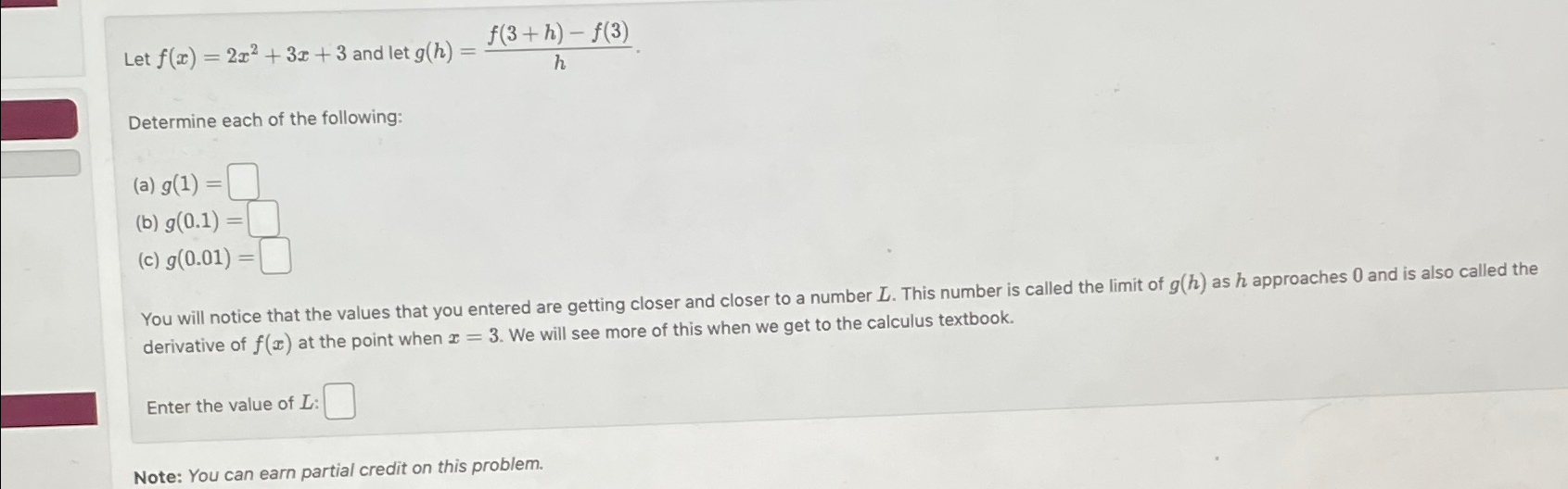Solved Let F X 2x2 3x 3 ﻿and Let