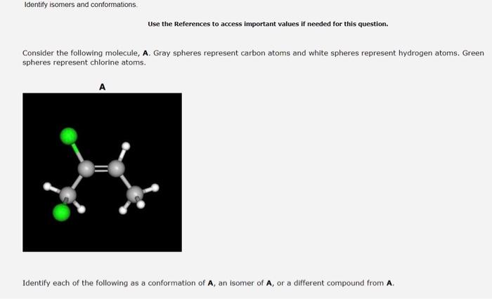 Solved Identify each of the following as a conformation of | Chegg.com