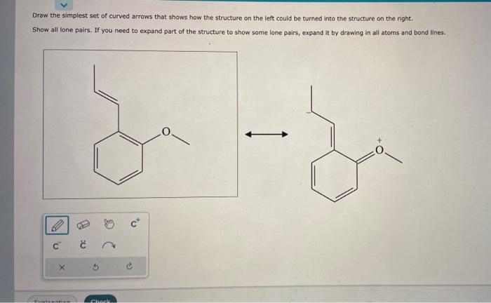 Solved Draw the simplest set of curved arrows that shows how | Chegg.com