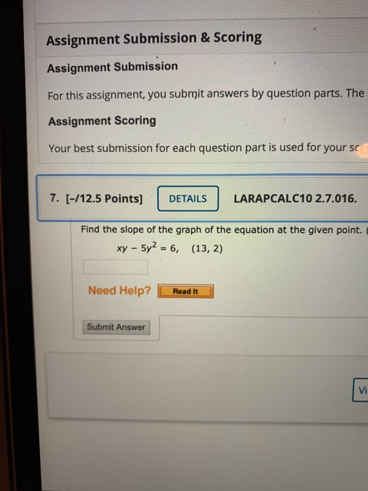 Solved Assignment Submission & Scoring Assignment Submission | Chegg.com