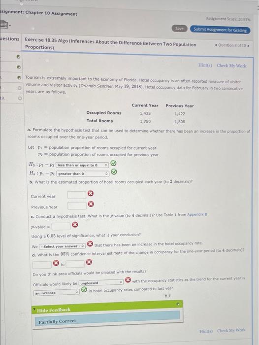 Solved signment: Chapter 10 Assignment Anment Score 2013 | Chegg.com