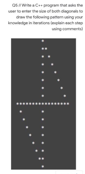 Solved Q5 Write A C Program That Asks The User To Enter 