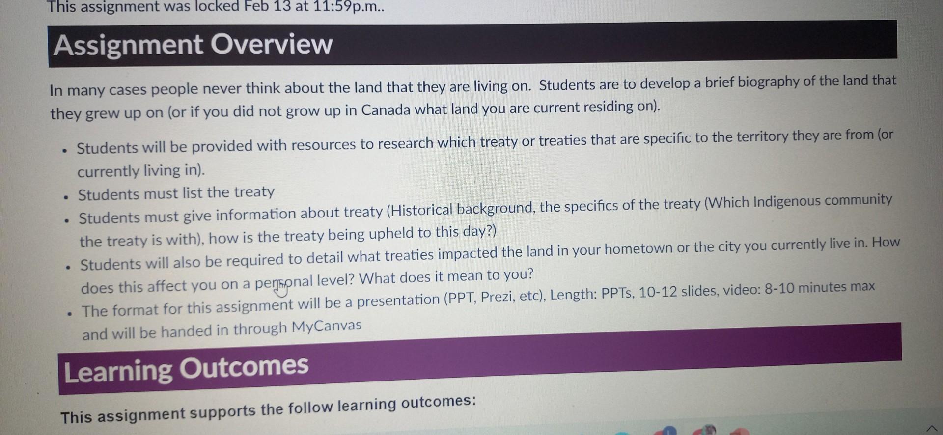 Assignment Overview In many cases people never think | Chegg.com