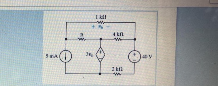 Solved 1)Determine the value of resistor (R) to absorb | Chegg.com