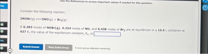 Solved req req Use the References to access important values | Chegg.com