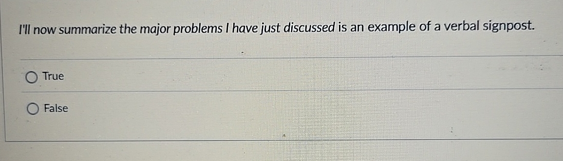 Solved III now summarize the major problems I have just | Chegg.com