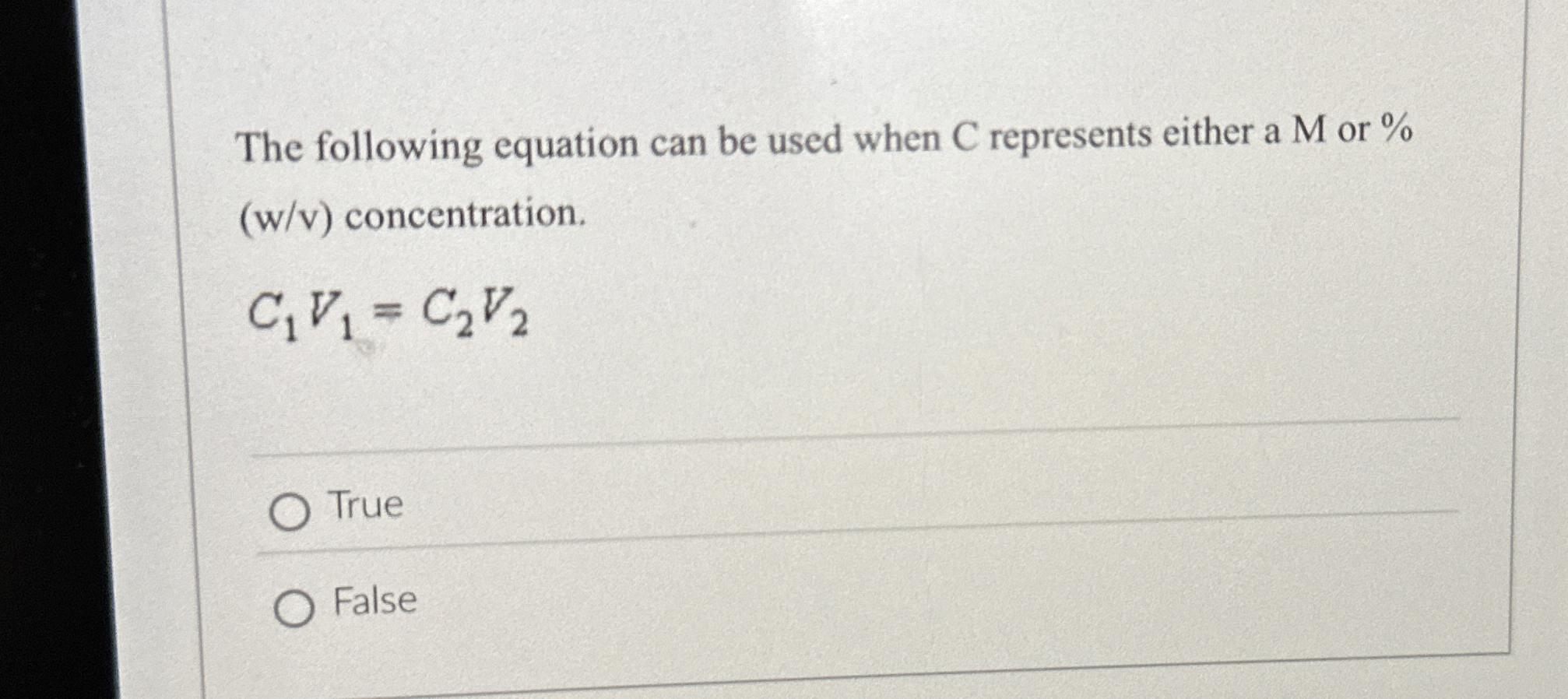 Solved The following equation can be used when C represents | Chegg.com