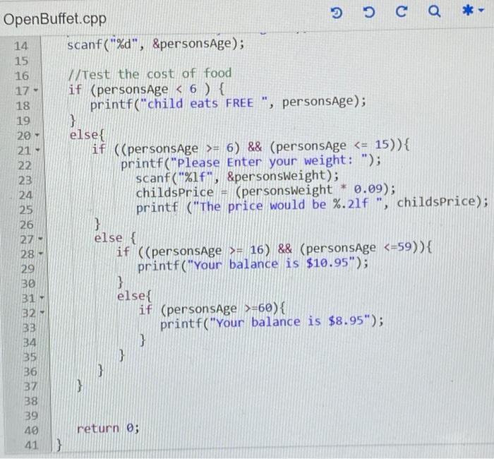 Solved Problem 1: Open Buffet 20 pts Eat Forever restaurant | Chegg.com