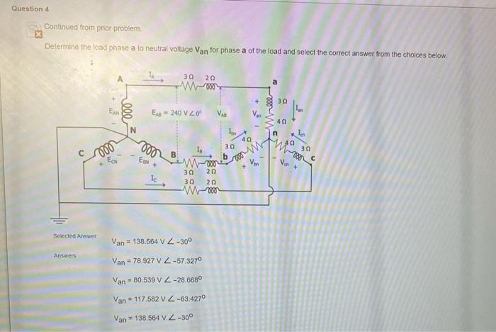 Solved Question 4 Continued from prior problem Determine the | Chegg.com