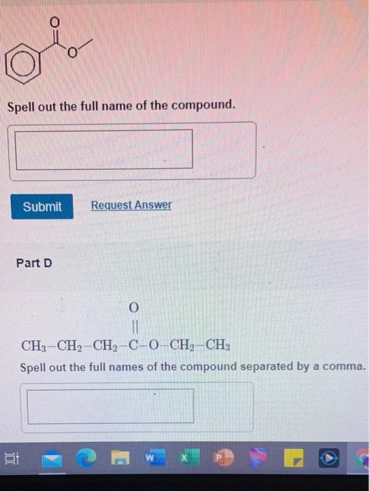 Solved Part A CH, o 1 11 CH3 -CH2-CH-CH2-C-OH Spell out the | Chegg.com