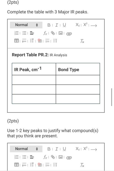 Solved The Pinacol Rearrangement Data And Lab Report | Chegg.com