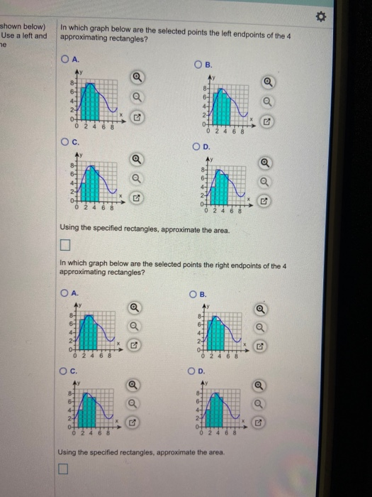 Solved Approximate the area of the region bounded by the | Chegg.com