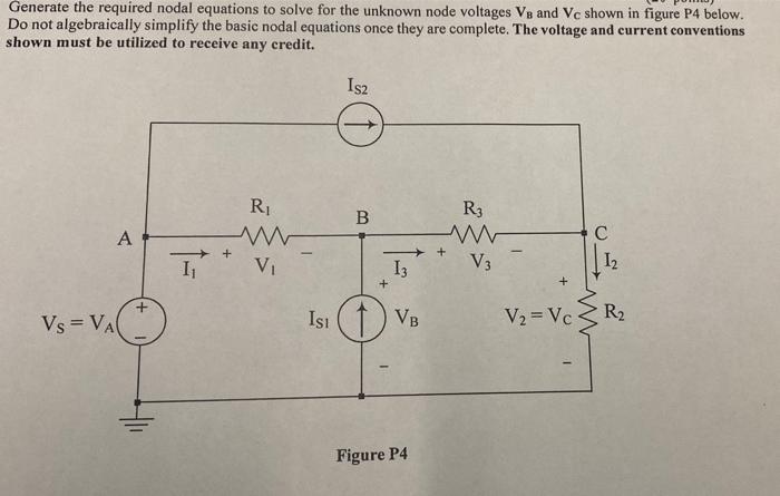Solved Generate the required mesh equations to solve for the | Chegg.com