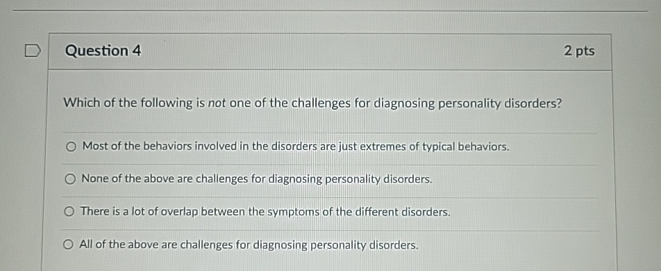 Solved Question 42 ﻿ptsWhich of the following is not one of | Chegg.com