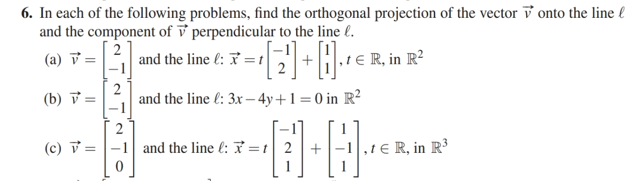 Solved In each of the following problems, find the | Chegg.com