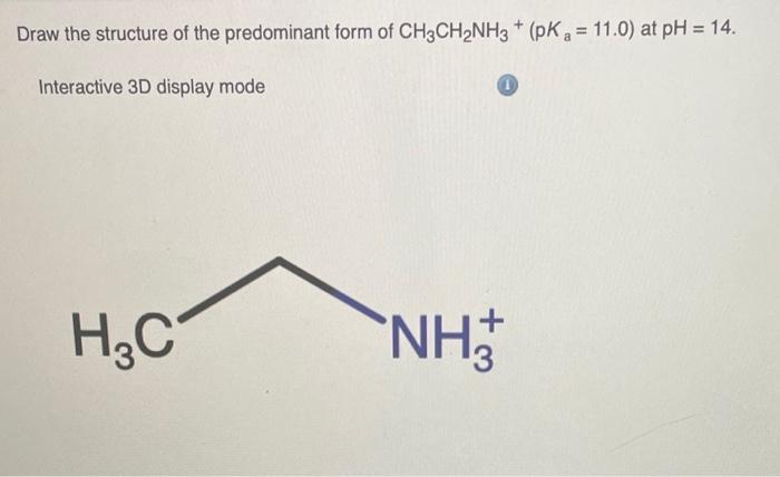 Solved Draw the structure of the predominant form of | Chegg.com