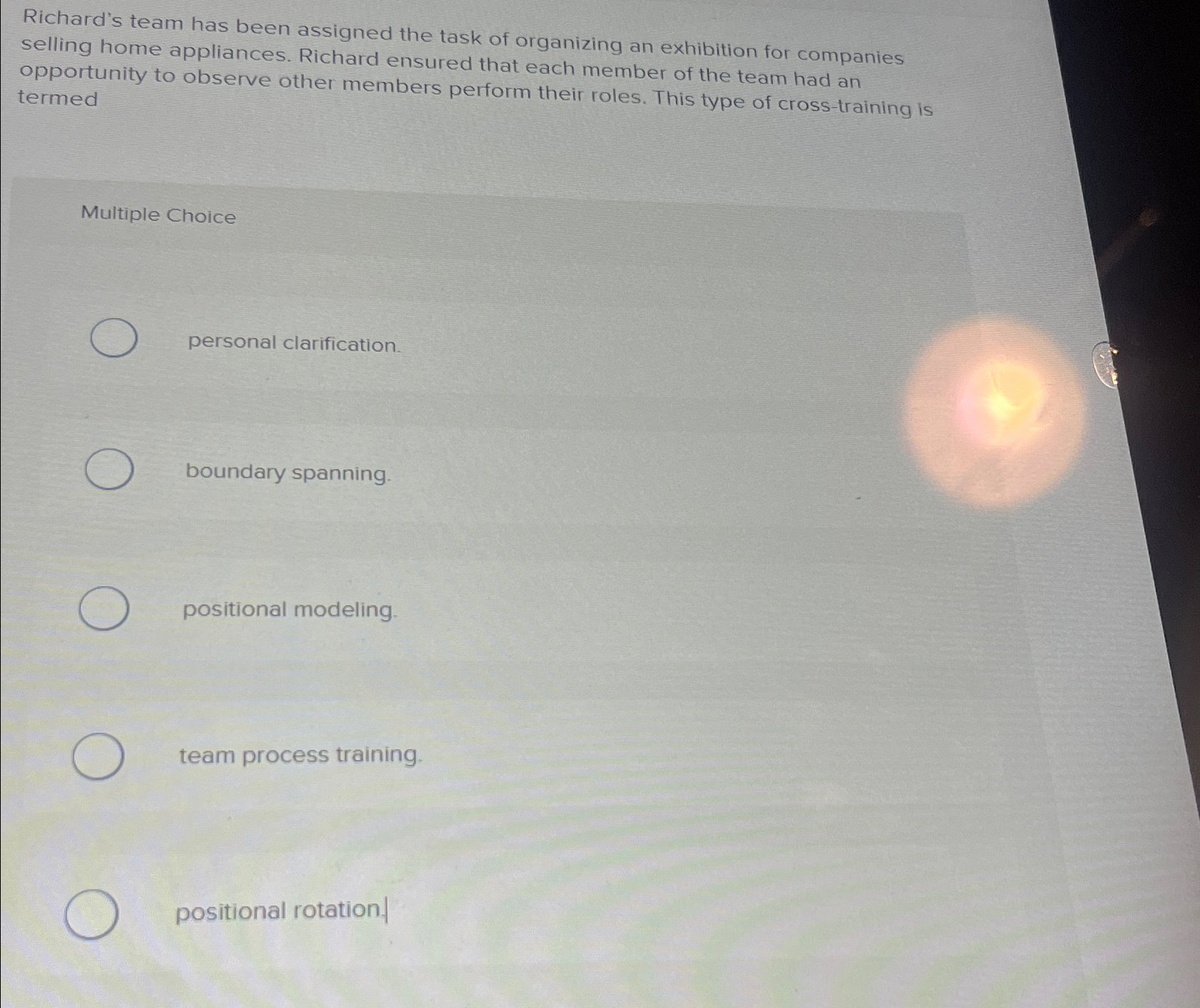 Solved Richard's team has been assigned the task of | Chegg.com