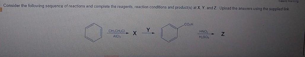 Solved Consider the following sequence of reactions and | Chegg.com