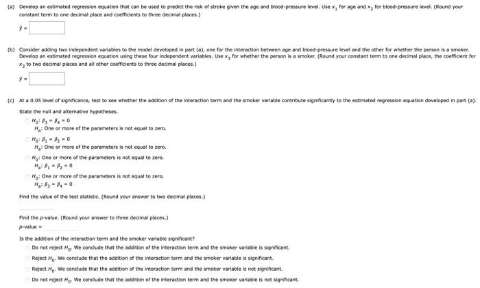 Solved A statistical program is recommended. You may need to | Chegg.com