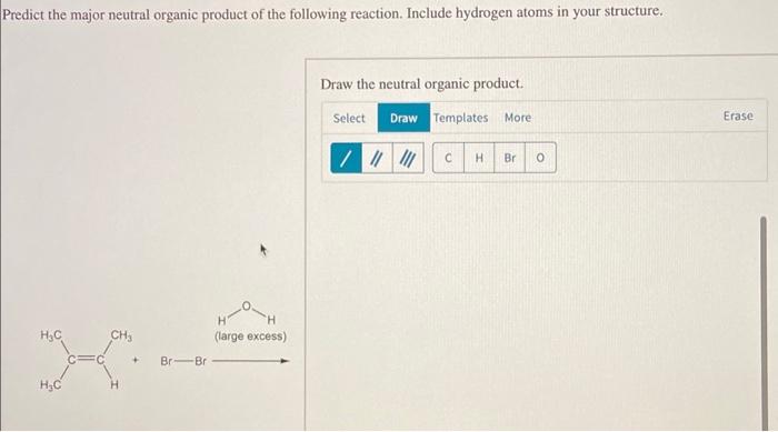 Solved Predict the major neutral organic product of the | Chegg.com