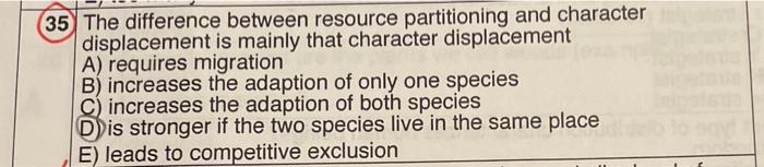 Solved I got this question wrong on the exam, what is the | Chegg.com