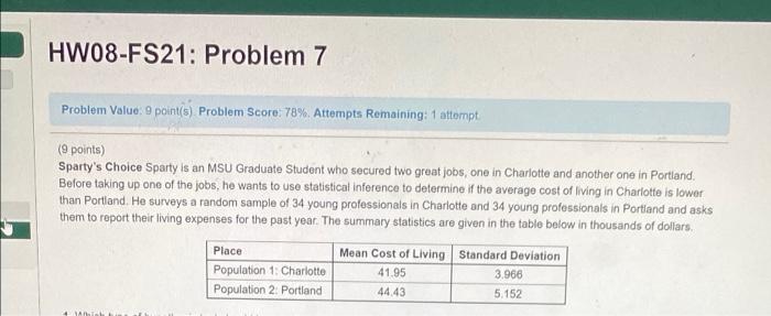 Solved HW08-FS21: Problem 7 Problem Value: 9 point(s) | Chegg.com