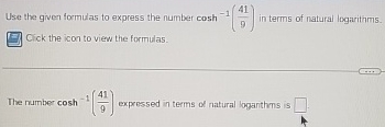 Use the given formulas to express the number | Chegg.com