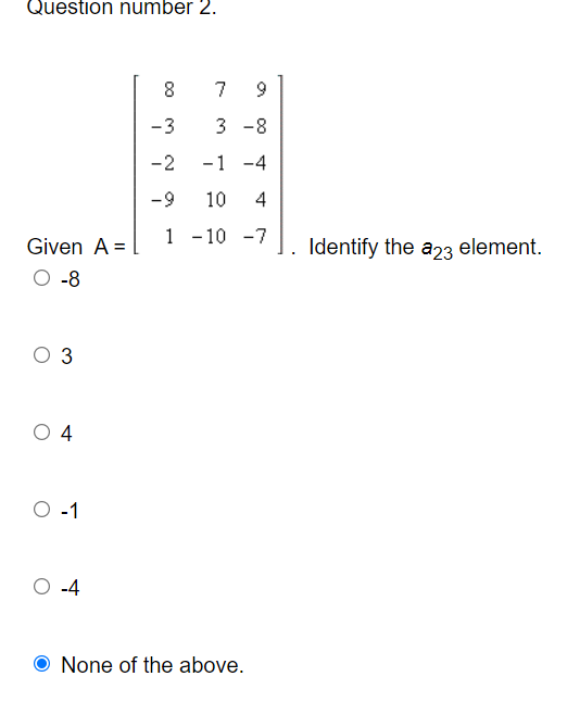 Solved Question number 2.Given | Chegg.com