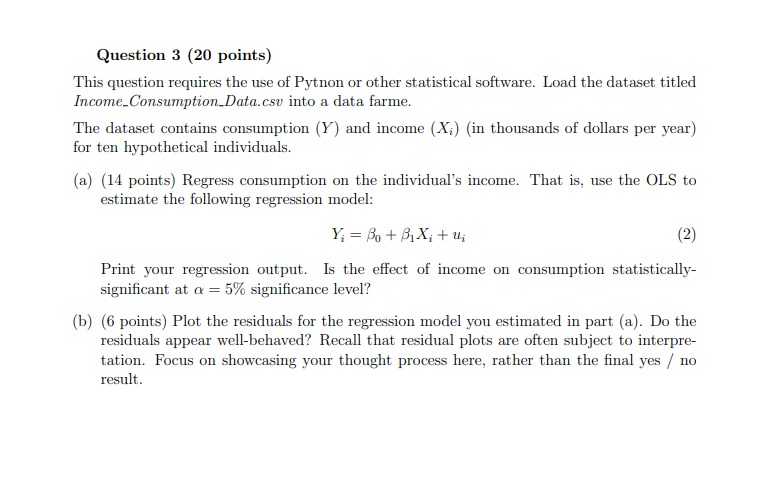 Solved Question 3 (20 points)This question requires the use | Chegg.com Solved Question 3 (20 points)This question requires the use | Chegg.com