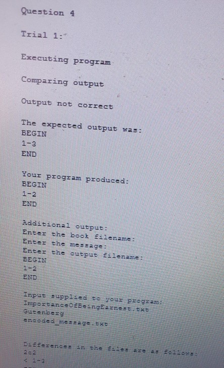 Solved and execute without detag. Use arrow keys for | Chegg.com