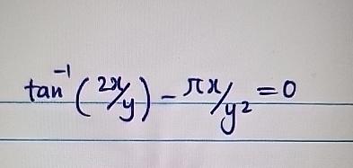 Solved the implicit differentiation of tan-1(2xy)-πxy2=0 | Chegg.com