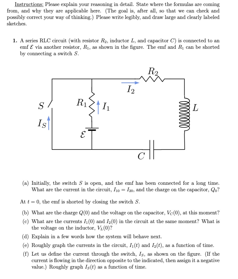 Instructions: Please explain your reasoning in | Chegg.com