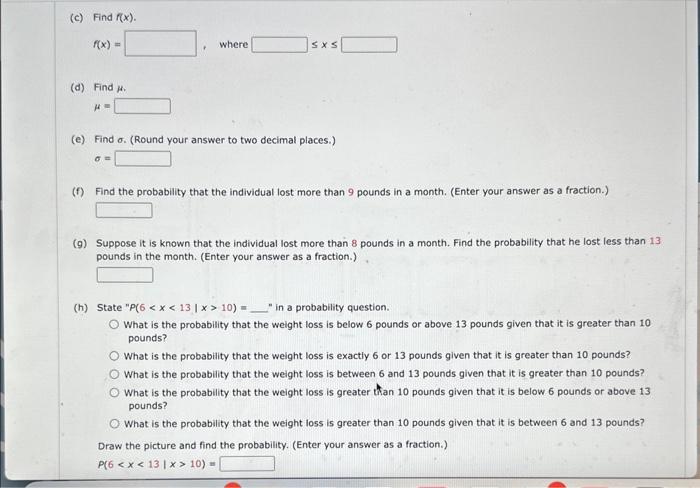 [Solved]: For each probability and percentile problem, draw