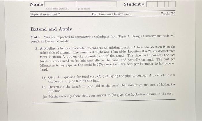 Solved Extend and Apply Note: You are expected to | Chegg.com