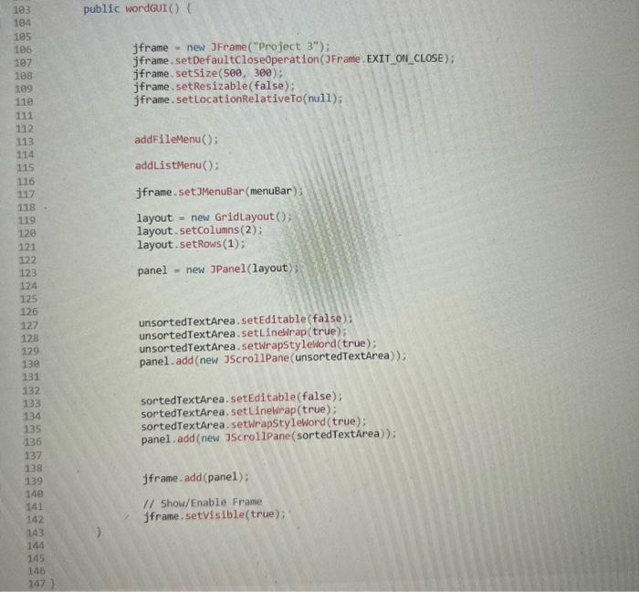 Solved JavaI need total 7 files for this project and these | Chegg.com