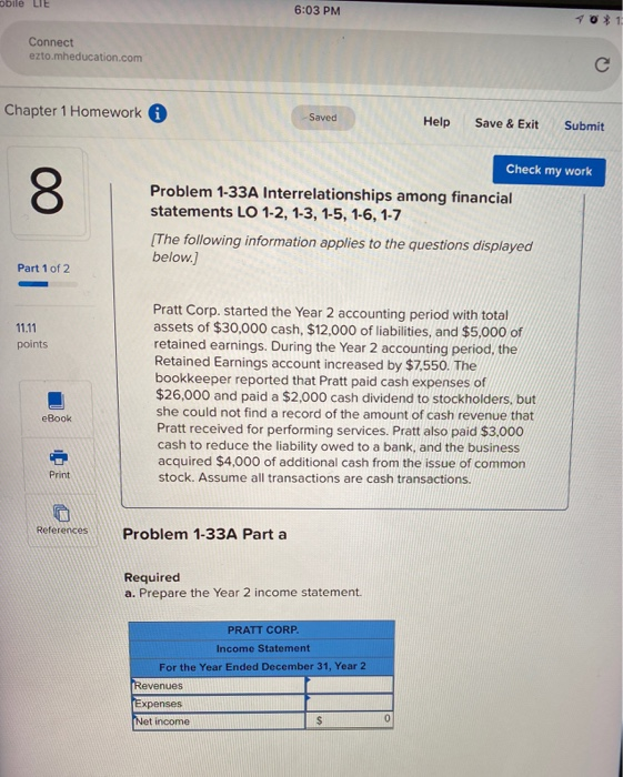 Solved Exercise 1-14A Missing information for determining | Chegg.com