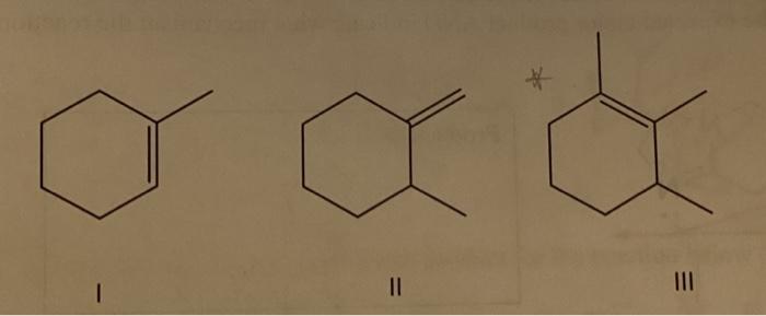Solved Classify the double bonds in compounds I-III as | Chegg.com