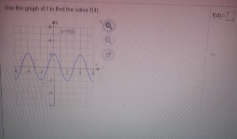 Solved Use the graph off to find the value f(4) f(4) = | Chegg.com