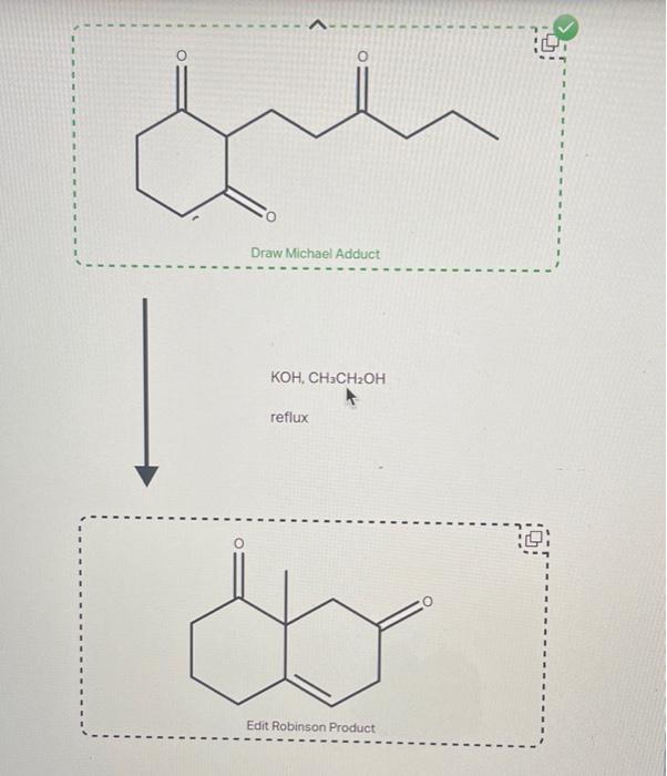 Solved Draw the Michael adduct and the final product of the | Chegg.com