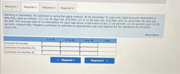 Solved E8-8 (Static) Recording and Reporting Allowance for | Chegg.com
