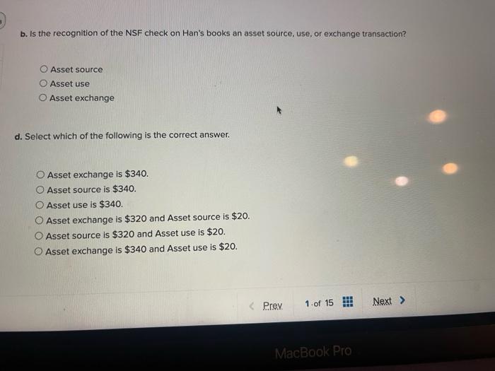 Solved a. \& c. Show the effects of the following | Chegg.com