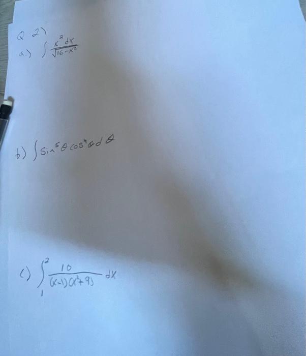 Solved ∫12(x−1)(x2+9)10dx | Chegg.com