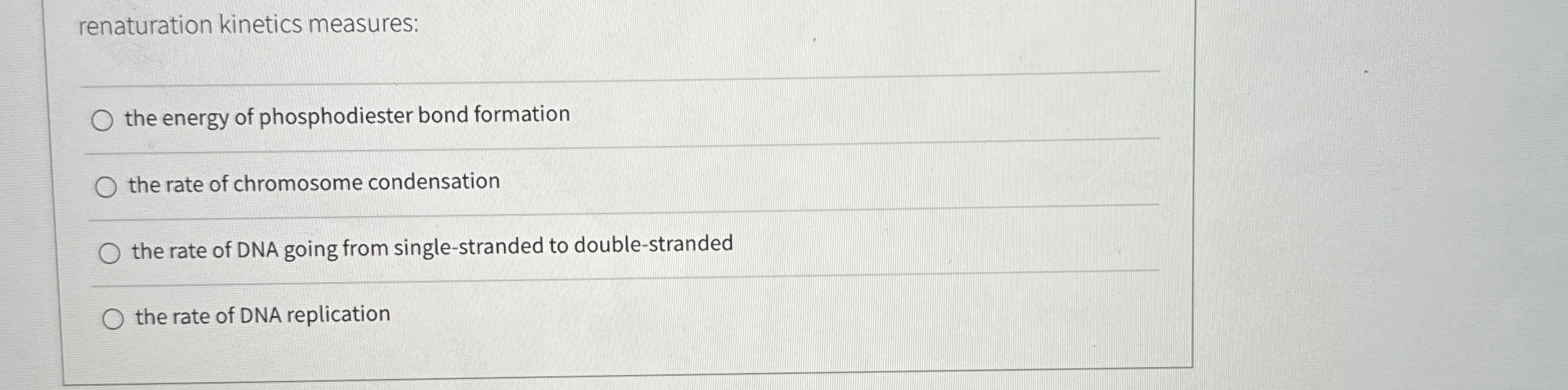 Solved renaturation kinetics measures:q,the energy of | Chegg.com