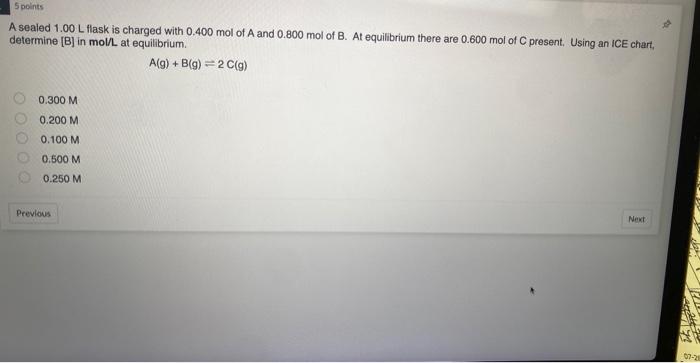Solved At a certain temperature, Kp=4.5×103 for the | Chegg.com