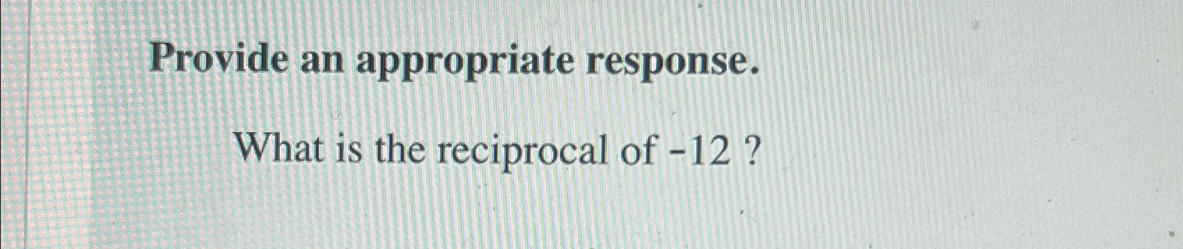 Solved Provide an appropriate response.What is the | Chegg.com