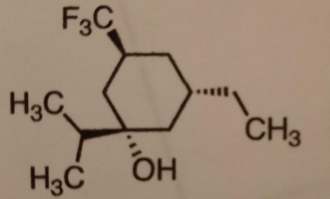 Solved F3C НАС CH3 ОН HC | Chegg.com