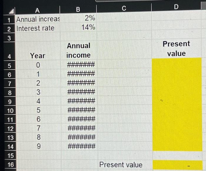 Solved Which Option Is More Valuable Note You Can