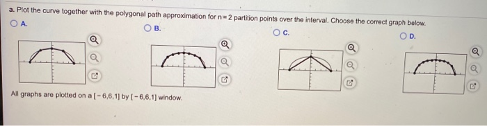 Solved a. Plot the curve together with the polygonal path | Chegg.com